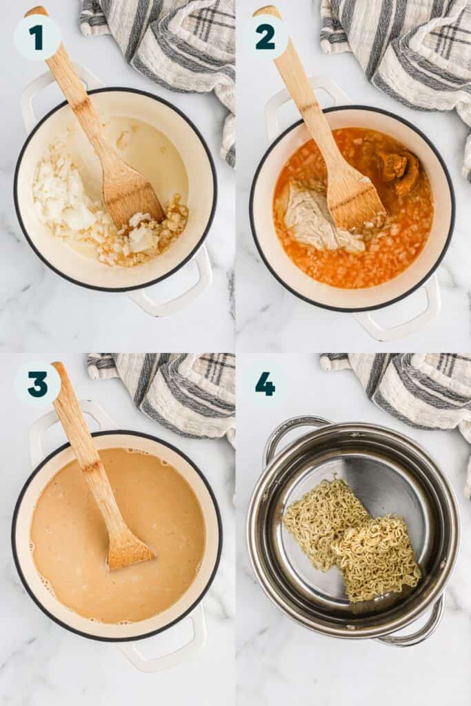 The Best Spicy Creamy Vegan Ramen (Jinya Copycat Recipe) - Home-Cooked ...