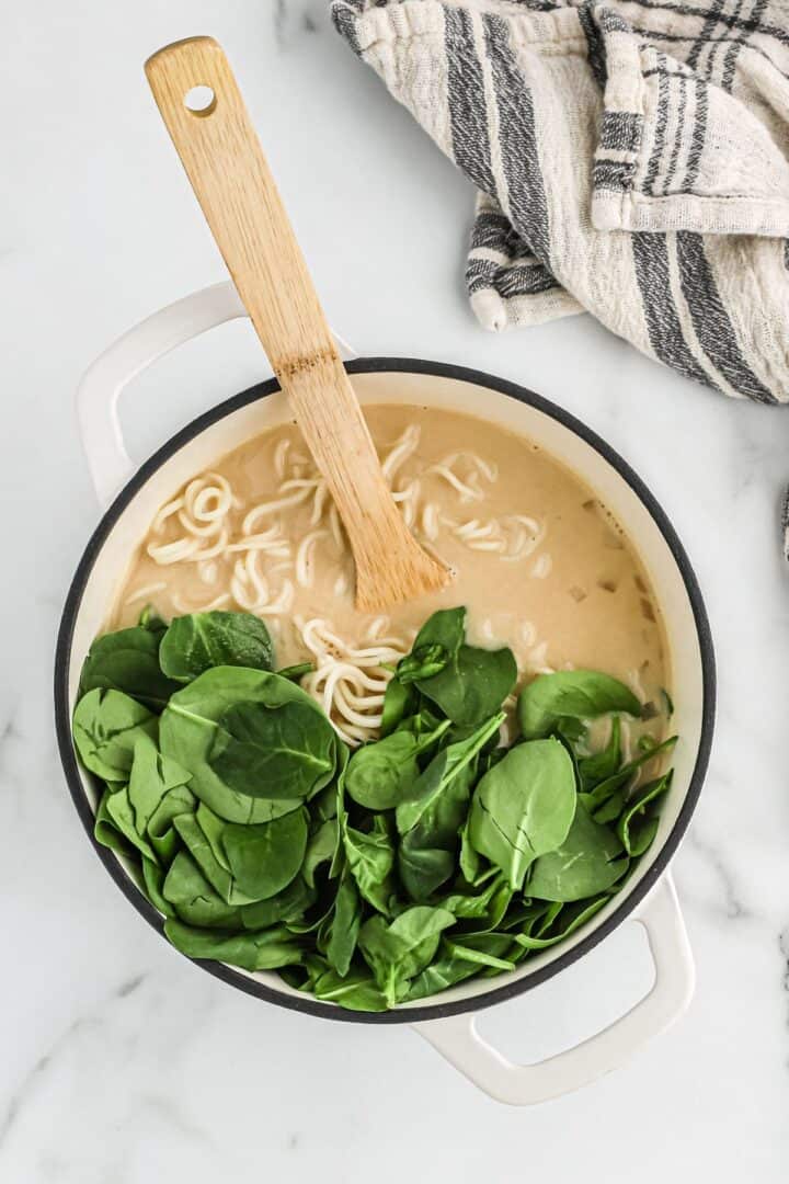 The Best Spicy Creamy Vegan Ramen (Jinya Copycat Recipe) - Home-Cooked ...