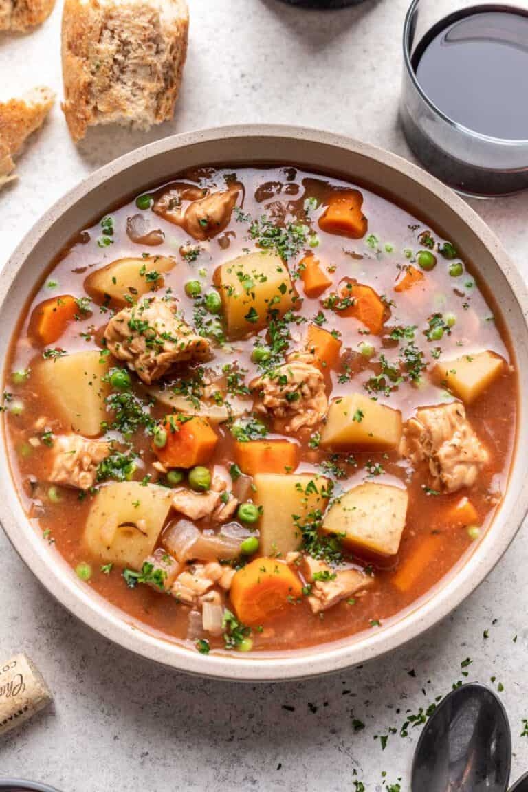 Hearty Vegan Beef Stew (Slow Cooker Recipe) - Home-Cooked Roots