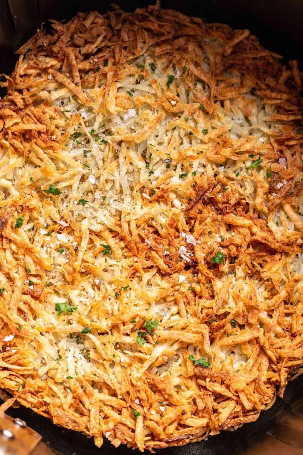 Homemade Hash Browns in Air Fryer from Scratch - Home-Cooked Roots