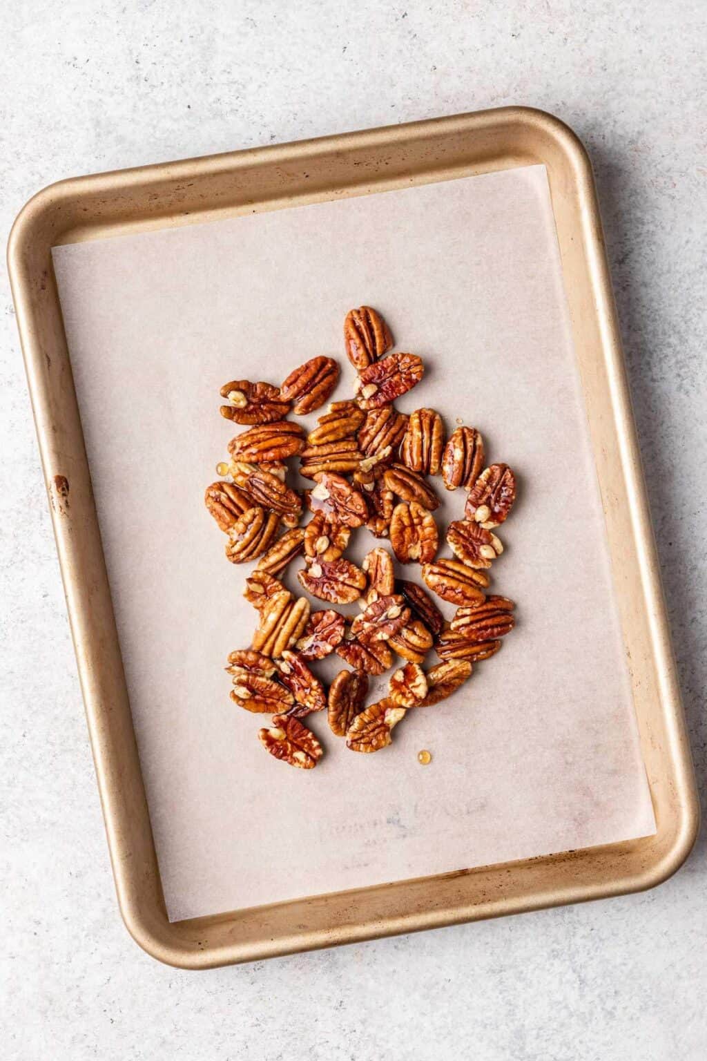 Maple Glazed Pecans (Just 3-Ingredients!) - Home-Cooked Roots